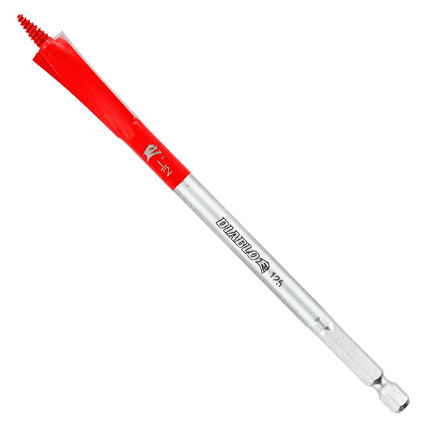 DIABLO DSPD4010 1/2" x 6" Demo Demon™ Spade Bit for Nail-Embedded Wood ...