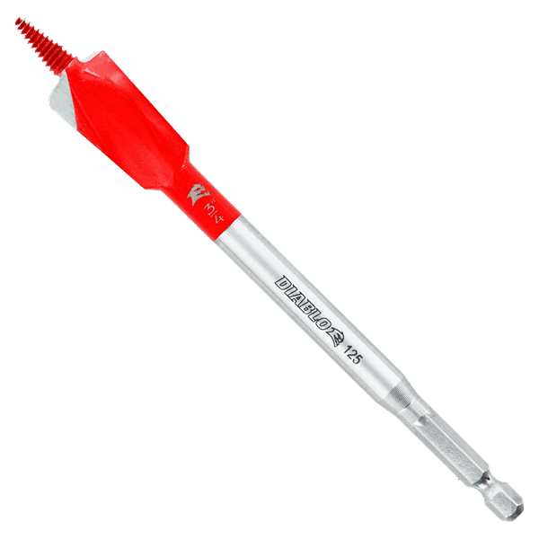 DIABLO DSPD4030 3/4" x 6" Demo Demon™ Spade Bit for Nail-Embedded Wood ...