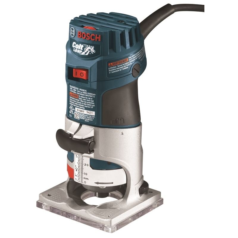 Bosch | PR20EVS Colt Electronic Variable-Speed Palm Router ...