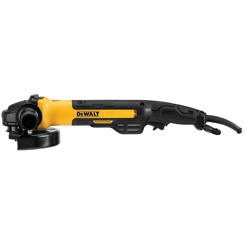 DEWALT DWE43840CN 7 in. Brushless Small Angle Grinder, Rat Tail, with ...