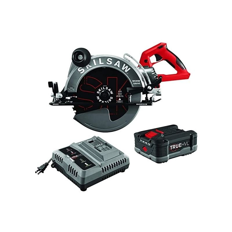 SKIL - SPTH70M-11 - 10-1/4 IN. TRUEHVL CORDLESS WORM DRIVE SAW KIT WITH ...