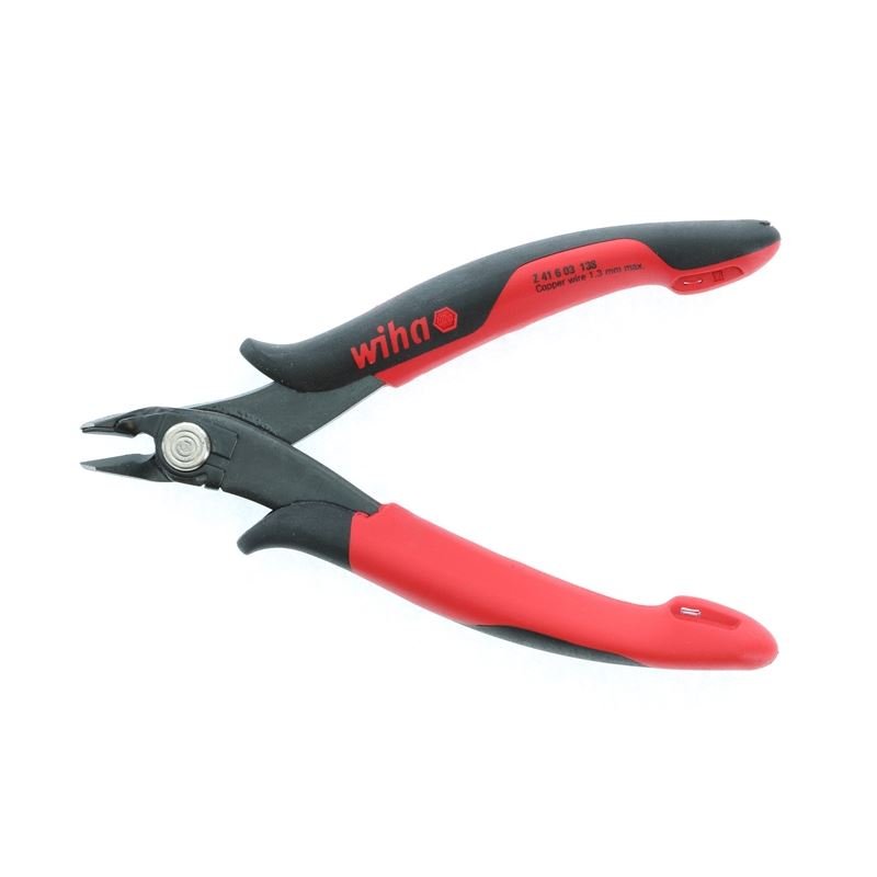 Wiha Electronic Diagonal Cutters Full Flush Wide Shape With Wire ...